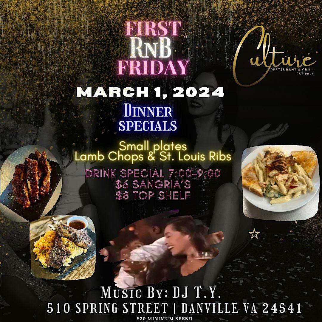 RnB First Friday, 510 Spring St, Danville, 1 March to 2 March | AllEvents