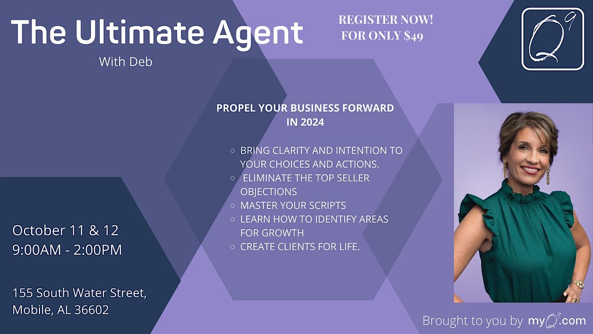 Ultimate Agent with Deb, South Water Street, Mobile, 11 October to 12 ...