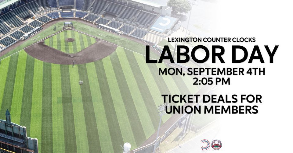 Labor Day at Counter Clocks Field, Lexington Counter Clocks, 4 ...