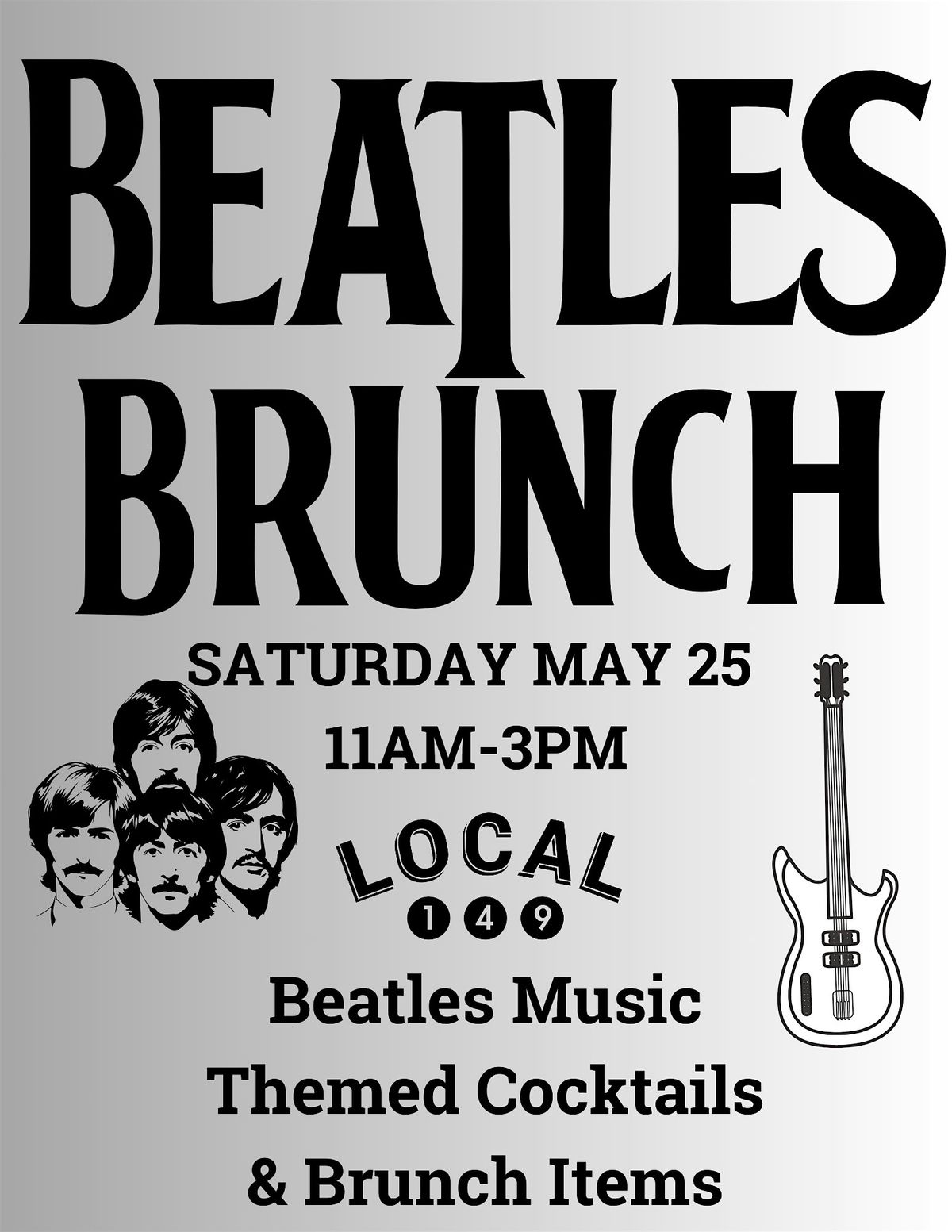 Beatles Brunch @ Local 149, Local 149, P Street, Boston, MA, USA, 25 ...