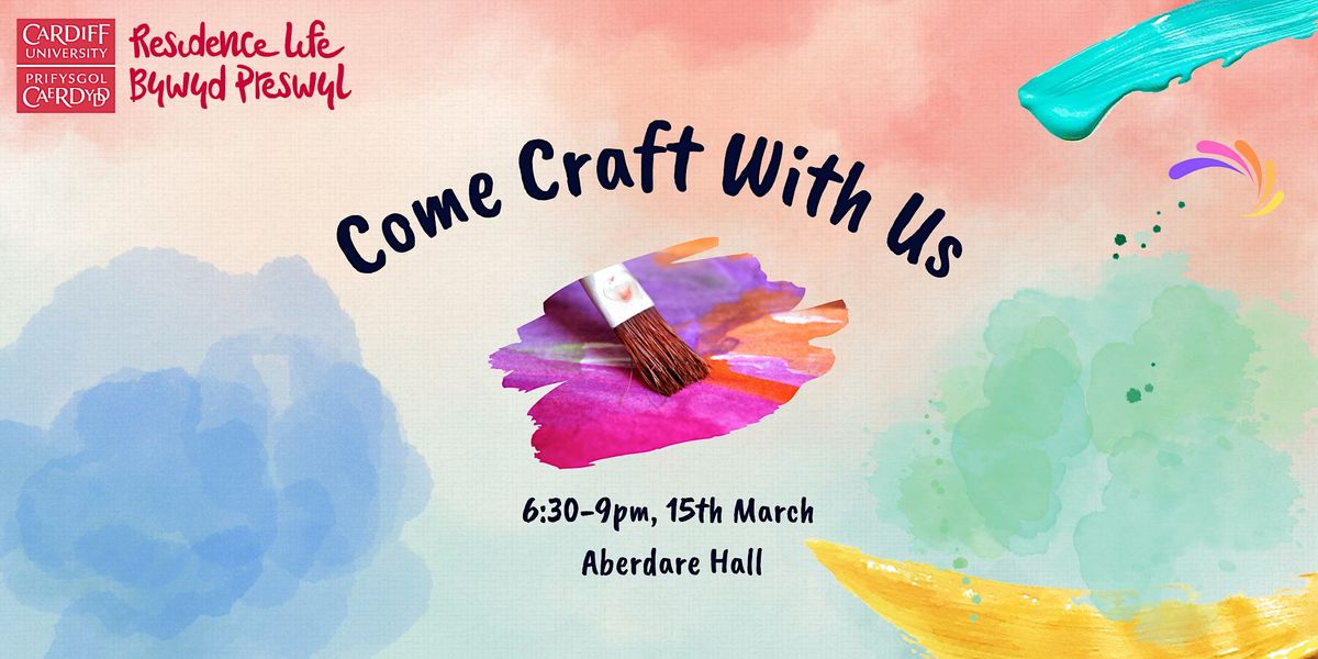Come Craft with Us, Aberdare Hall, Cardiff, 15 March 2023 | AllEvents.in