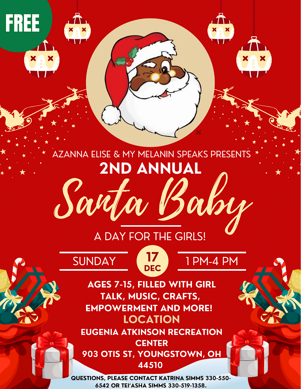 2nd Annual Santa Baby “A Day for the Girls!”, The Eugenia Atkinson ...