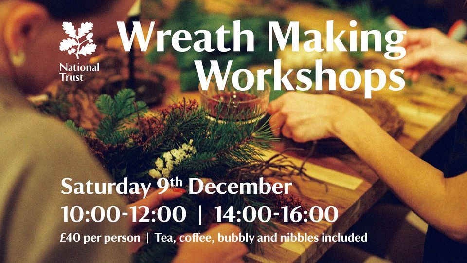 Wreath Making Workshop, National Trust - Stowe, Milton Keynes, 9 ...