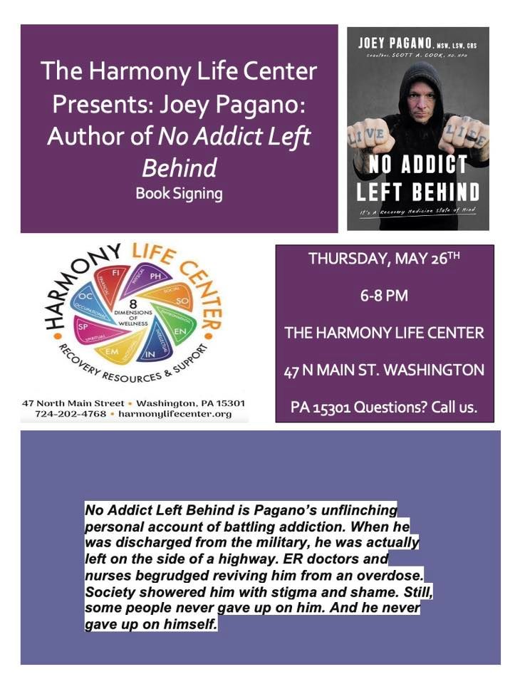 Book Signing at Harmony Life Center, Harmony Life Center, Washington ...