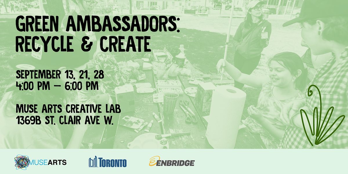 Recycle & Create: Eco Art Program for Children and Youth, MUSE Arts ...