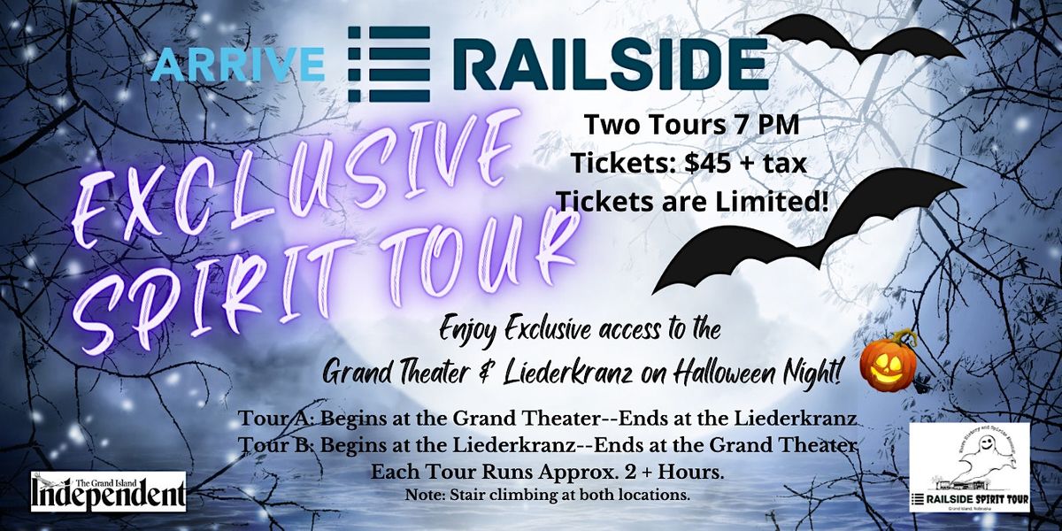 Railside Exclusive Halloween Night Spirit Tour: Tour B, Liederkranz ...