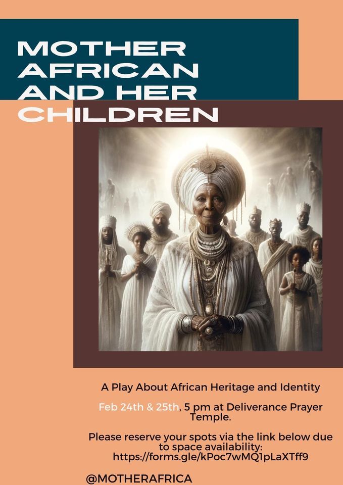 Mother Africa and Her Children Play, Deliverance Prayer Temple, Loris ...