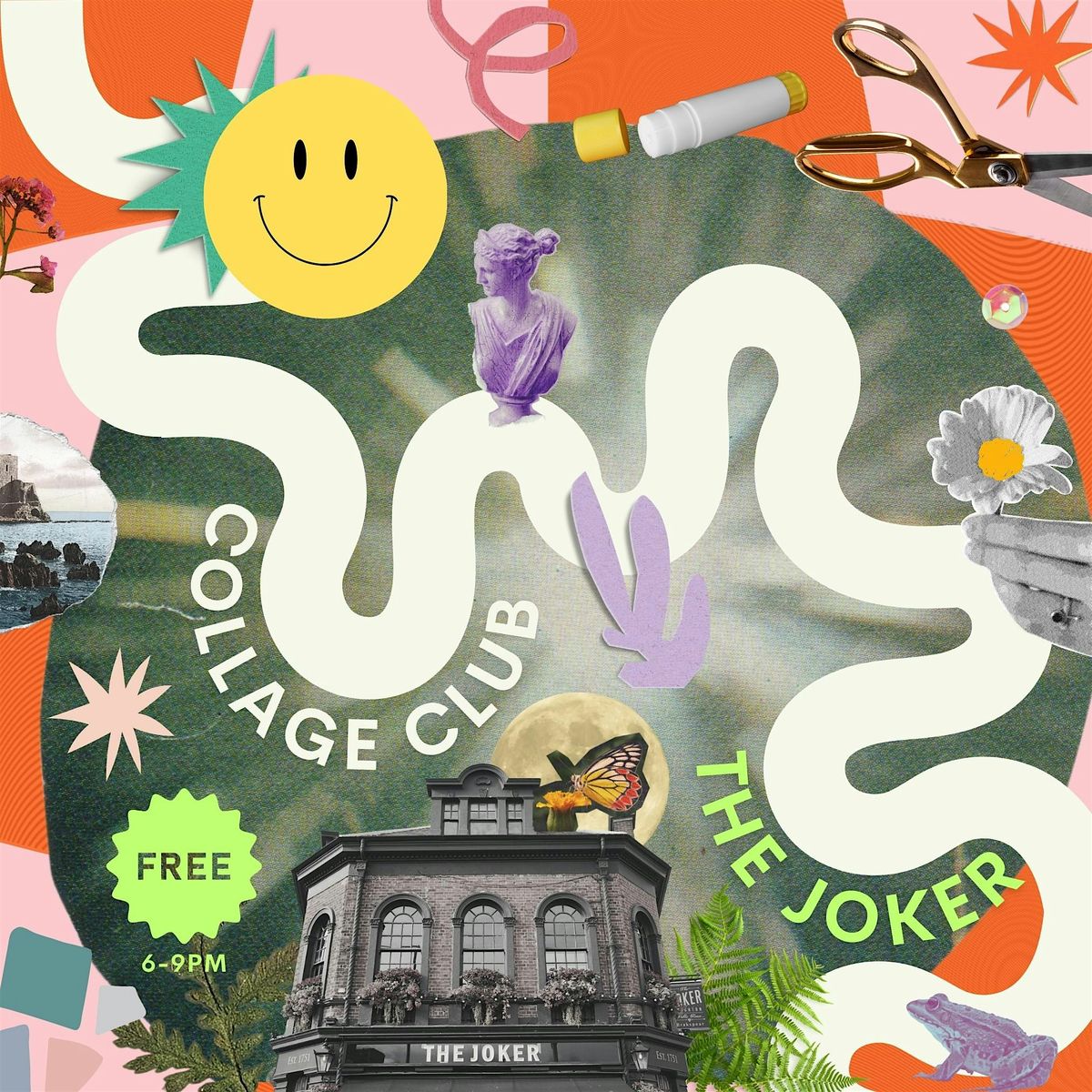 COLLAGE CLUB at THE JOKER, The Joker - Brighton, Brighton and Hove, 9 ...