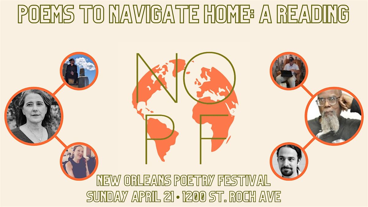 Poems to Navigate Home, St Roch Tavern, New Orleans, 21 April 2024 ...