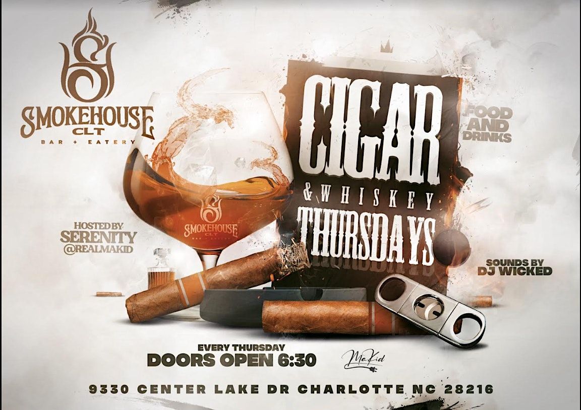 Sip and Smoke at The SmokeHouse CLT, SmokeHouse Clt, Charlotte, 9 ...