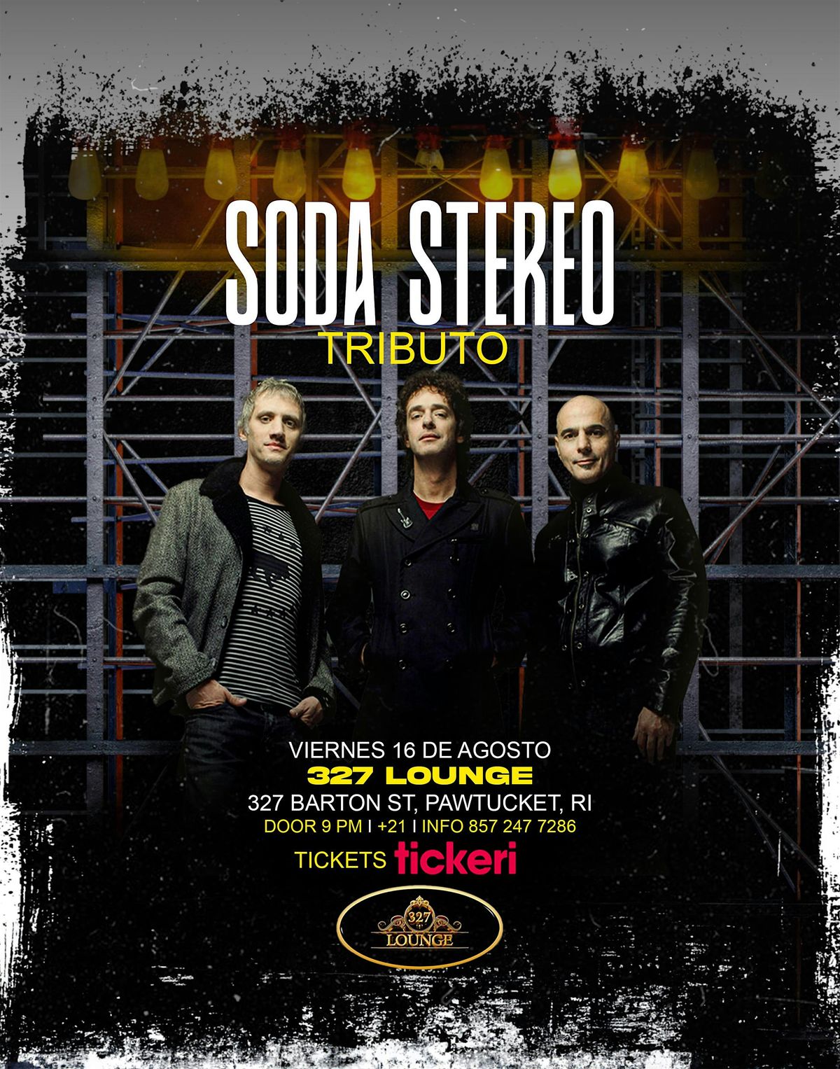 SODA STEREO TRIBUTO, 327 LOUNGE ( International Club & Billar ...