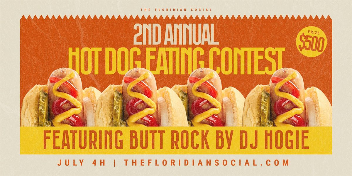 2nd Annual Hot Dog Eating Contest Featuring Butt Rock with DJ Hogie ...