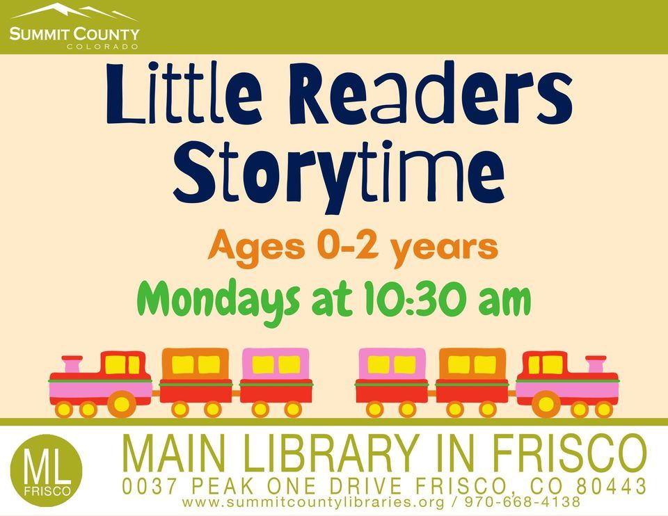 Little Readers: Baby Storytime, Summit County Libraries, Breckenridge ...