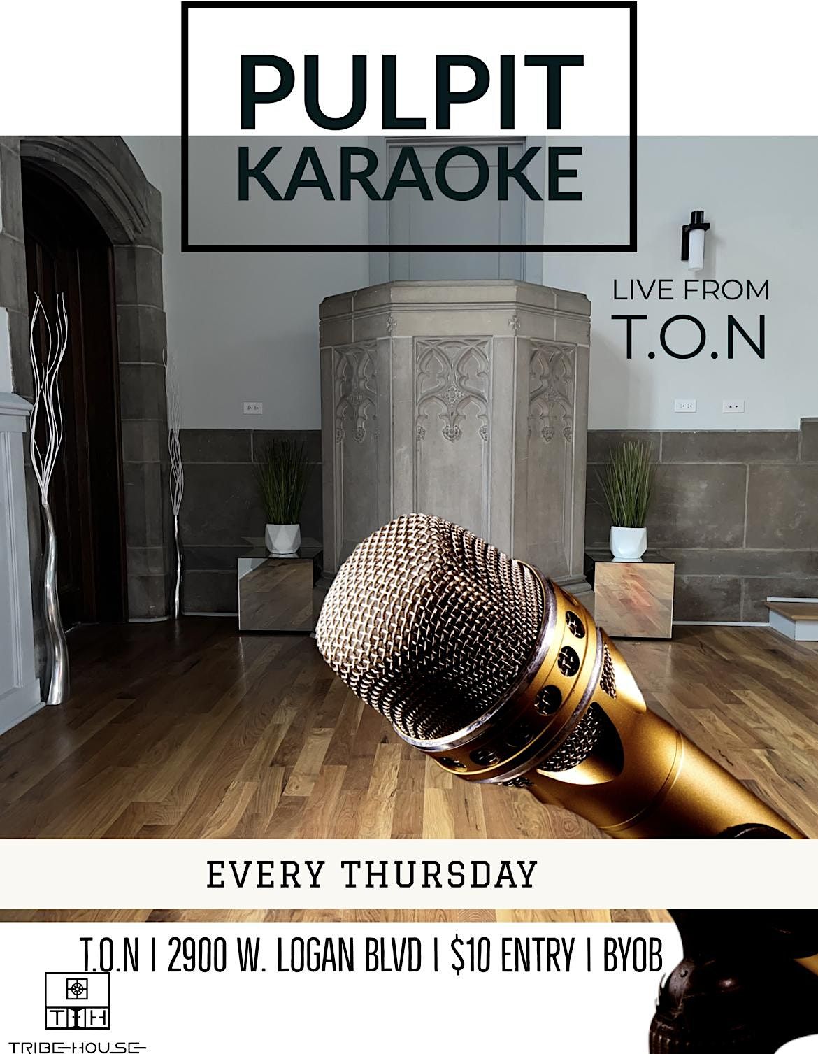Pulpit Karaoke LIVE FROM T.O.N, 2900 W Logan Blvd, Chicago, 31 August ...