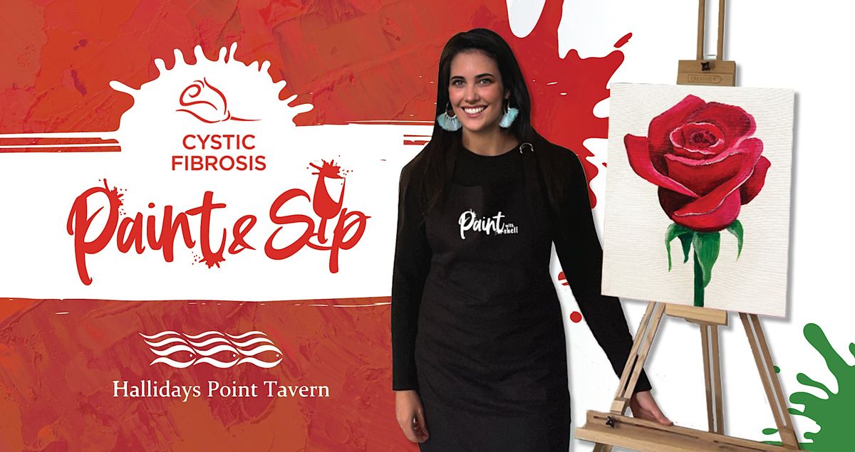 Paint with Shell at Hallidays Point Tavern - Cystic Fibrosis Rose ...