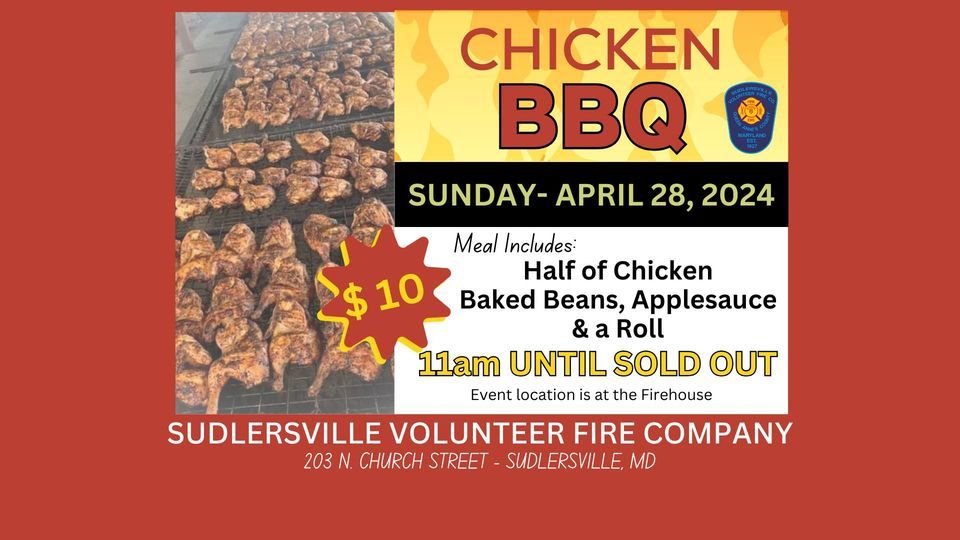 SVFC Annual Spring Chicken BBQ, Sudlersville Volunteer Fire Company ...