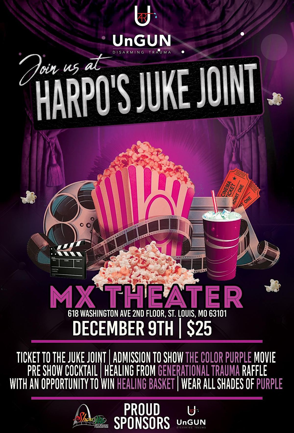Harpos Juke Joint 4:00 pm Showing of " The Color Purple Movie Premiere ...