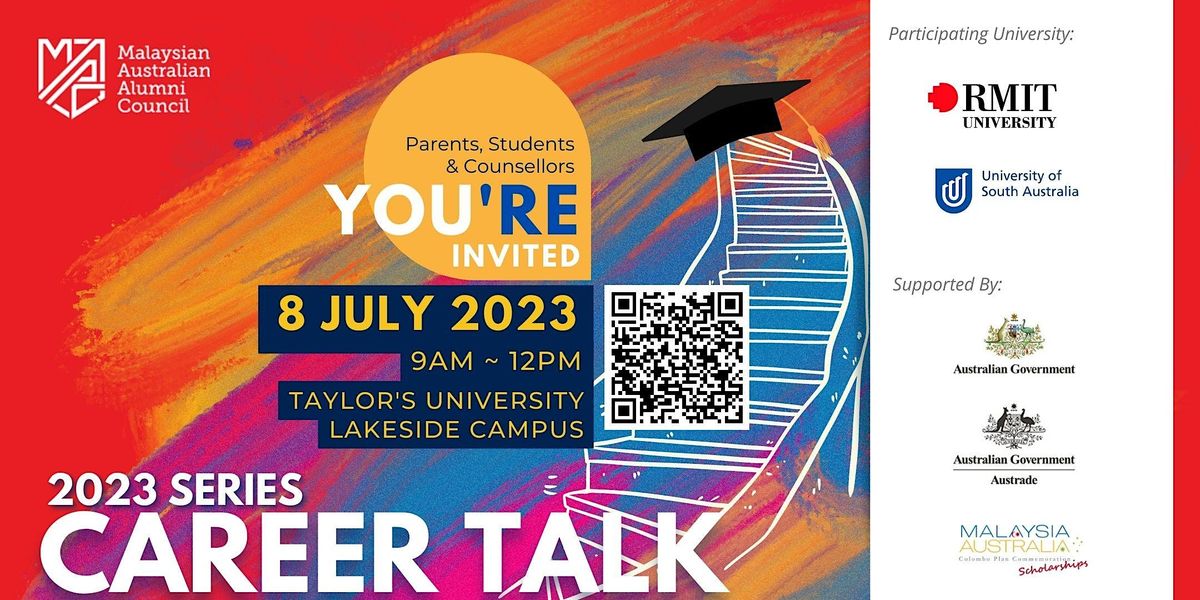MACC 2023 Career Talk Series, Taylor's University Lakeside Campus ...
