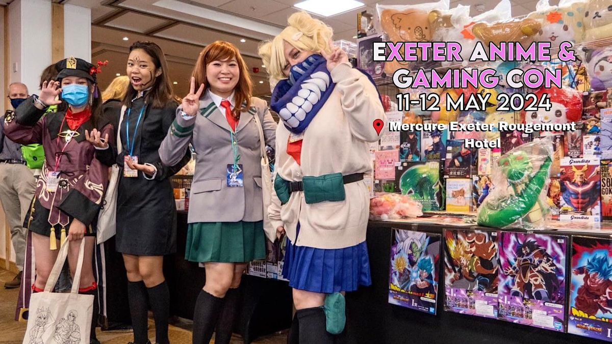 Exeter Anime and Gaming Con 2024, Mercure Exeter Rougemont Hotel, 11 ...