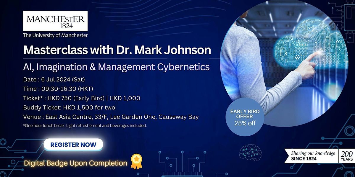 UoM Masterclass: AI, Imagination and Management Cybernetics, University ...