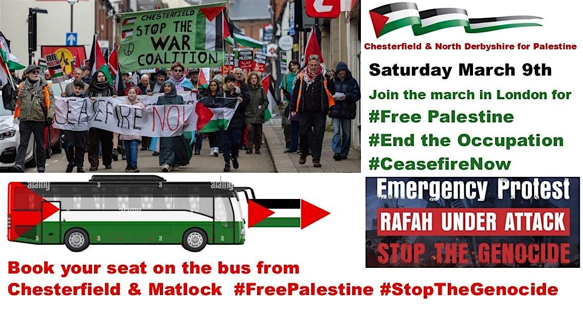 Derbyshire on the march for #Save Rafah #FreePalestine Sat March 9th ...