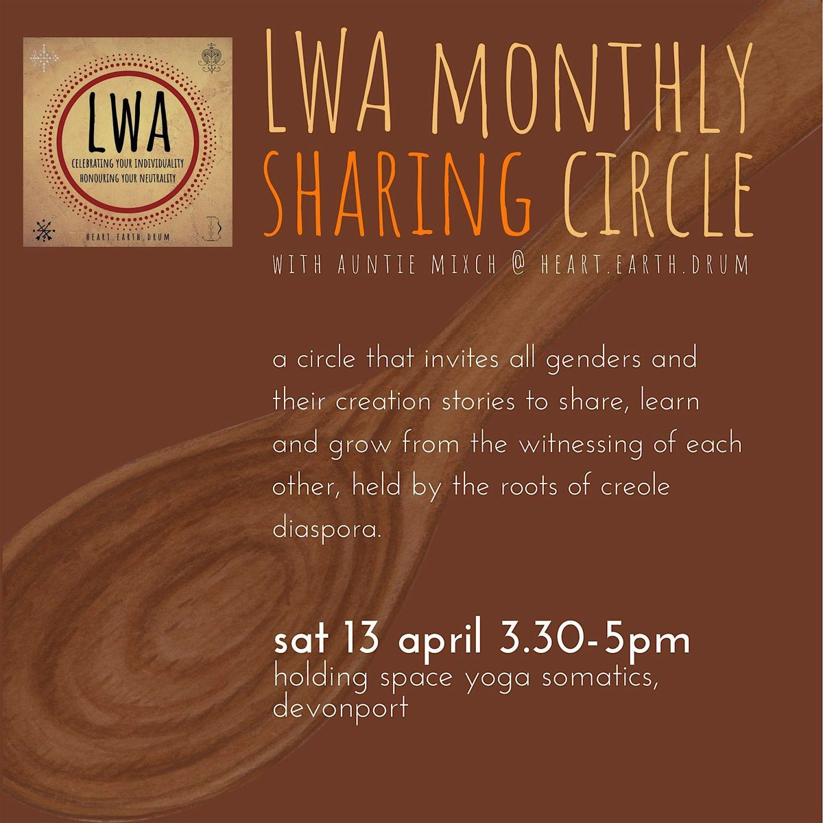 The Simmering Pot - LWA Monthly Sharing Circle, 6/21 Murray St, East ...