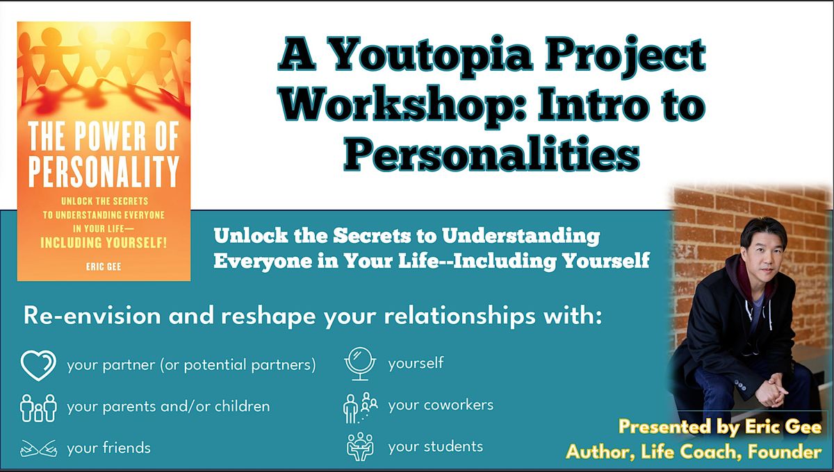 The Power of Personality Types Workshop ($10 or free with book preorder ...