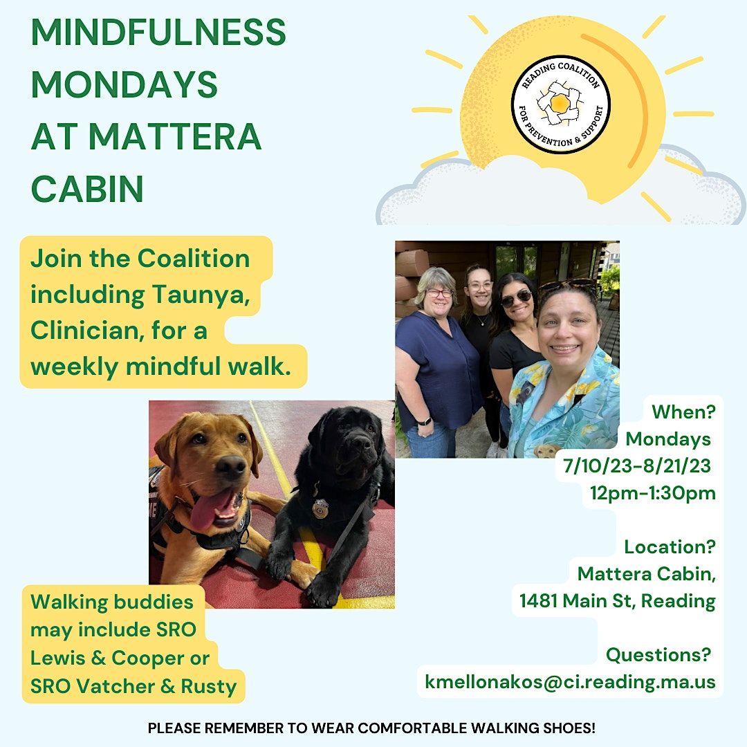 Mindfulness Mondays at Mattera Cabin, Mattera Cabin, Reading, 31 July ...