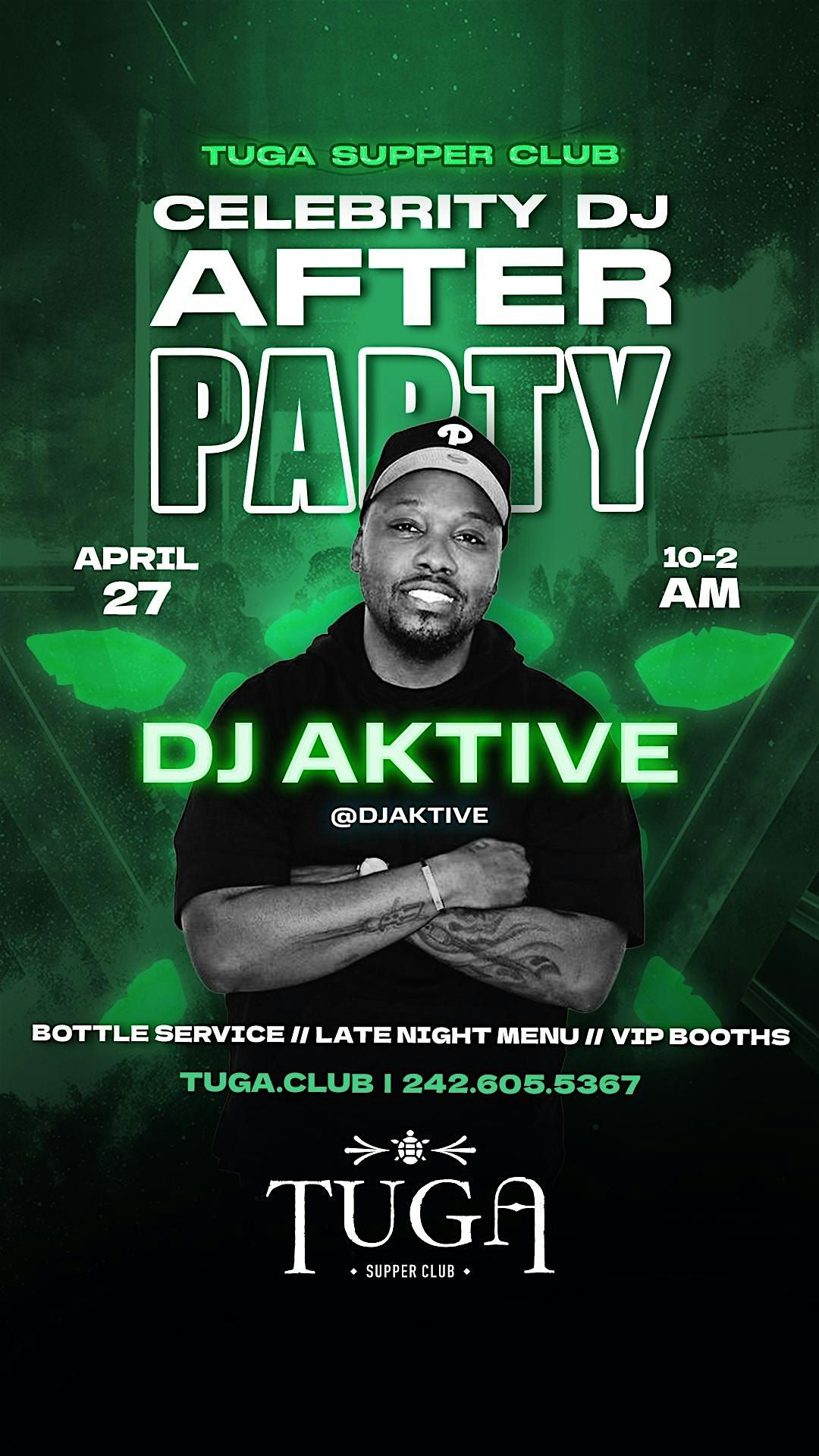 TUGA Supper Club - Celebrity DJ, TUGA Supper Club, Nassau, 27 April to 28 April | AllEvents