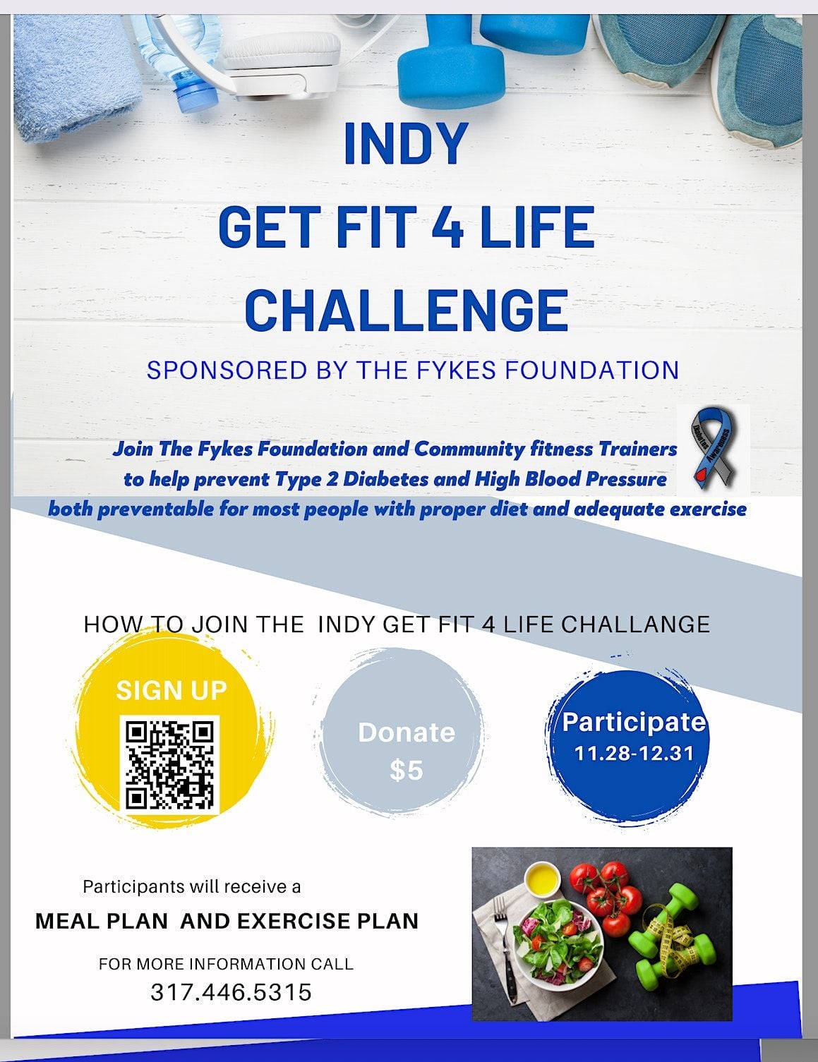 Indy Get Fit 4 Life Challenge 1, February 13 2023 | Online Event ...