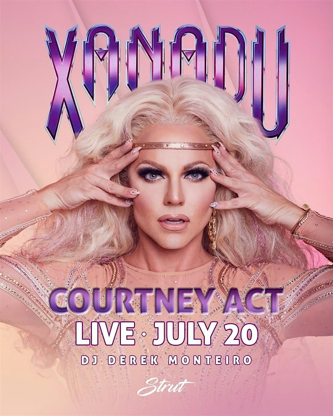 Courtney Act LIVE!, STRUT Bar & Club, Costa Mesa, 20 July 2024 ...