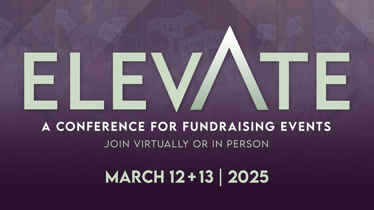 Elevate 2025 In-Person, AVENUE, Portland, 12 March to 13 March ...