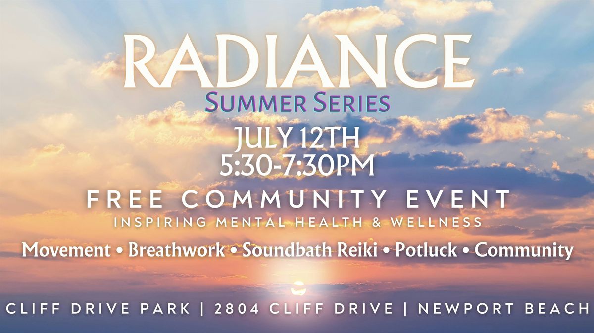 Radiance Summer Series, Cliff Drive Park, Newport Beach, 12 July 2024 | AllEvents