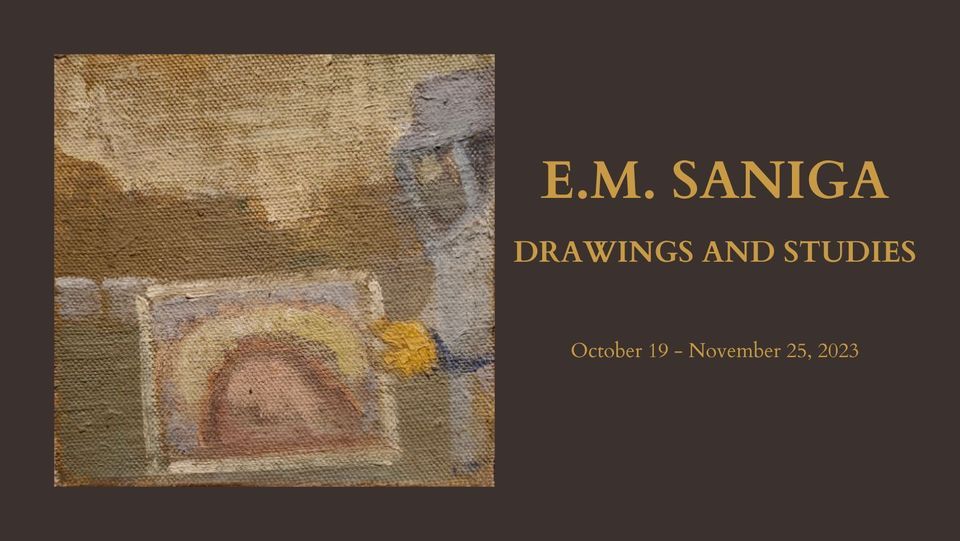 E.M. Saniga "Drawings and Studies" Exhibition Opening and Artist ...