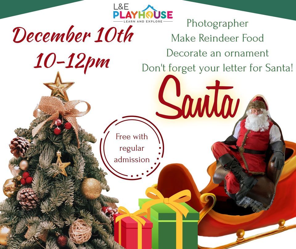 Santa Visit, L & E Playhouse, Yorklyn, 10 December 2023 | AllEvents