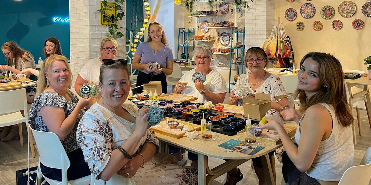 Mosaic Art Classes Wollongong (Port Kembla): Turkish Lamp Workshop ...