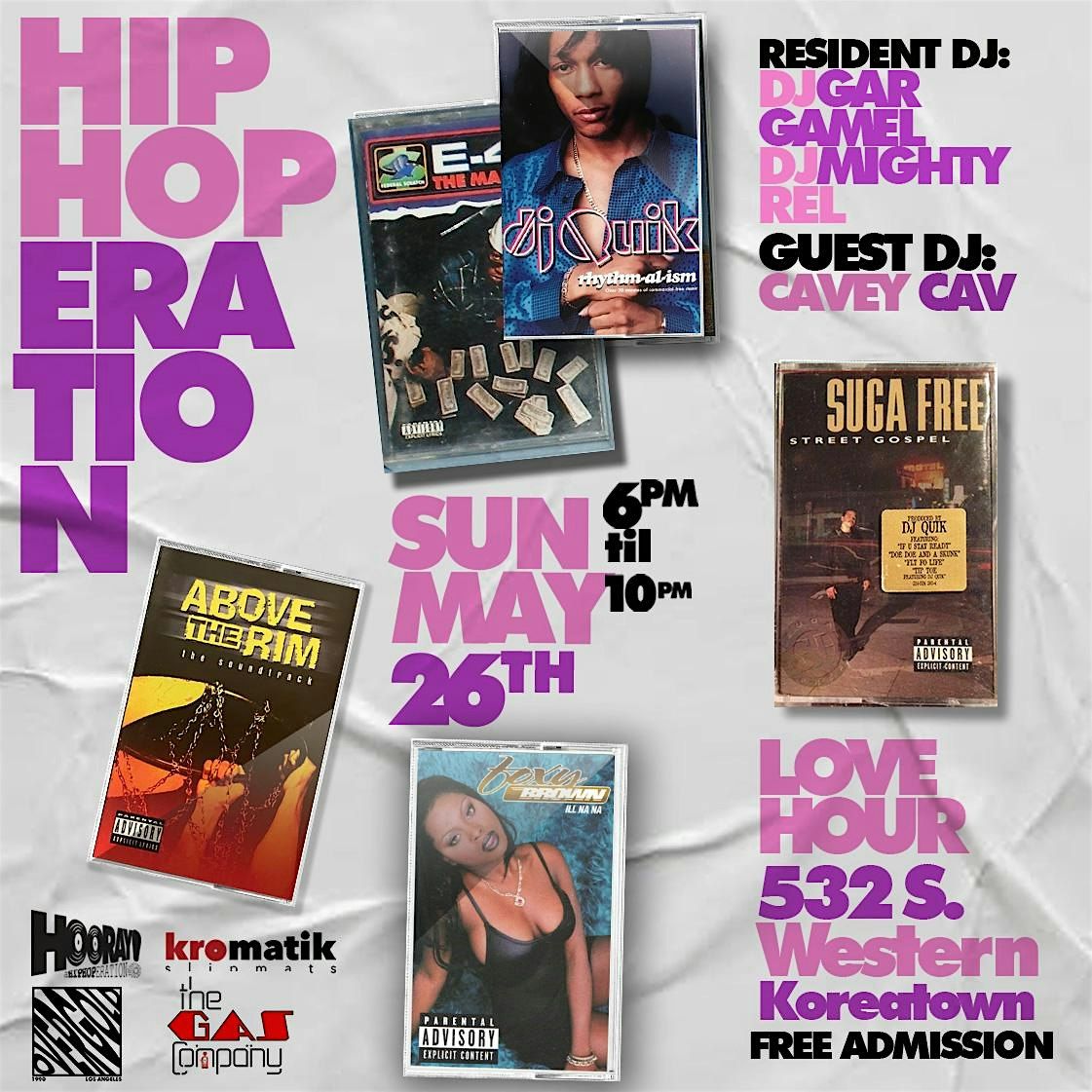 HOORAY!!! - bringing a HIP HOPeration experience - Brooklyn to LA, LOVE ...