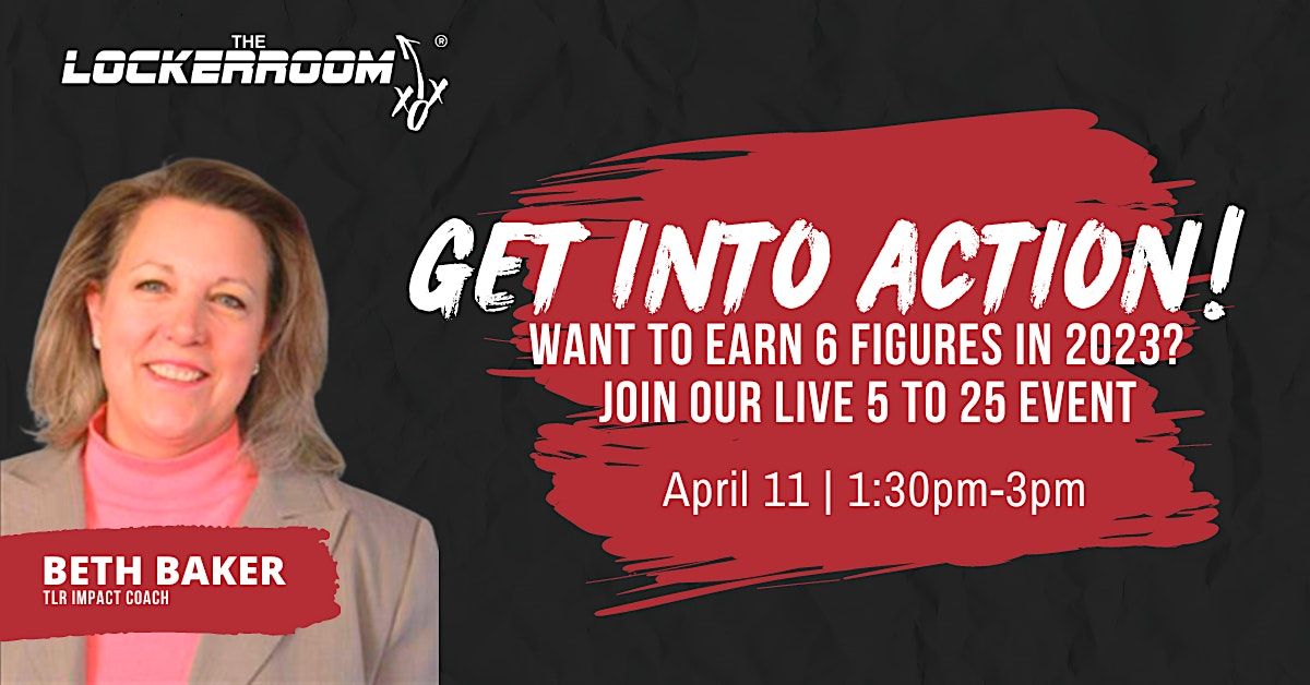 5 To 25 Challenge with Beth Baker April 11, 8480 E Orchard Rd 4th floor ...