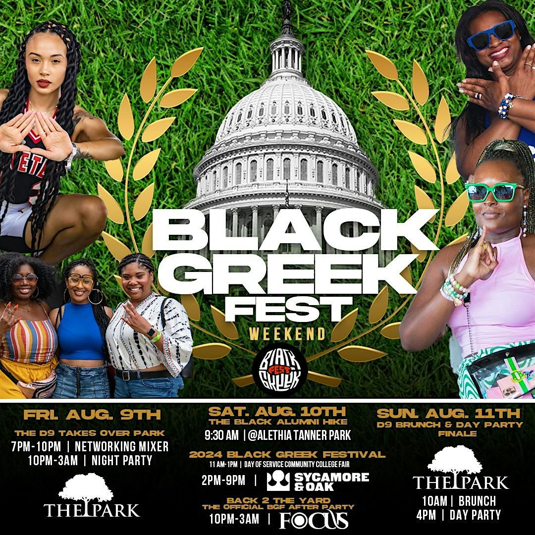 2024 Black Greek Festival Weekend | Aug. 9th -11th | Washington, DC ...