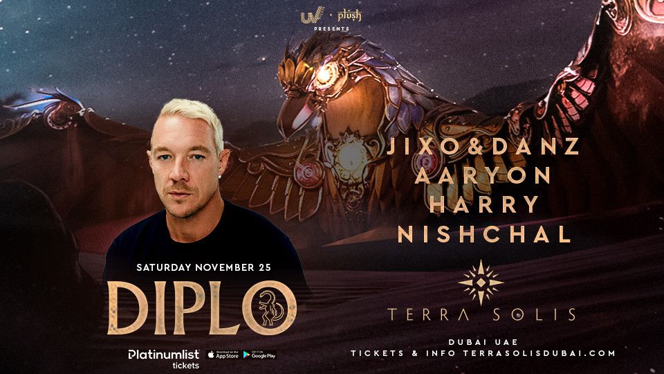 Tomorrowland presents Diplo at Terra Solis, Terra Solis Dubai, 25 ...
