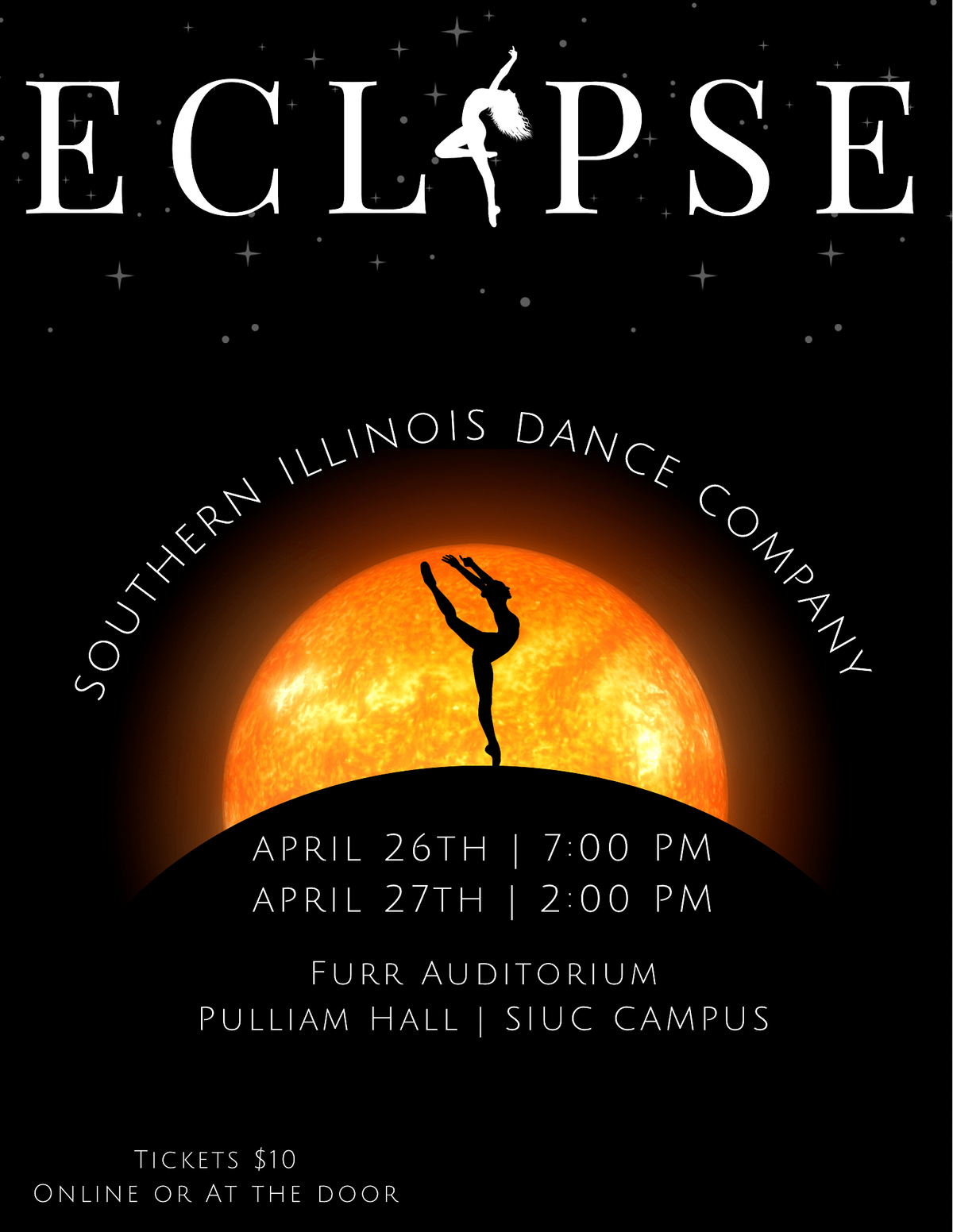 Solar Eclipse, SIDC Spring Concert, Pulliam Hall, Furr Auditorium ...