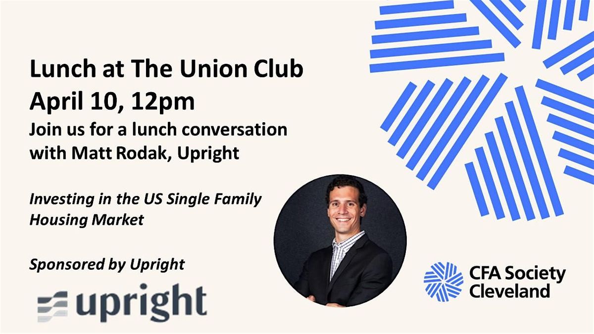 Investing in the US Single Family Housing Market, Matt Rodak, Upright ...