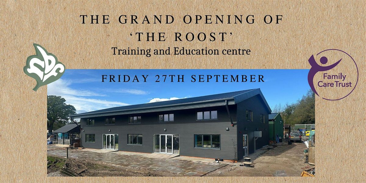The Grand Opening of The Roost Training and Education Centre, Newlands ...