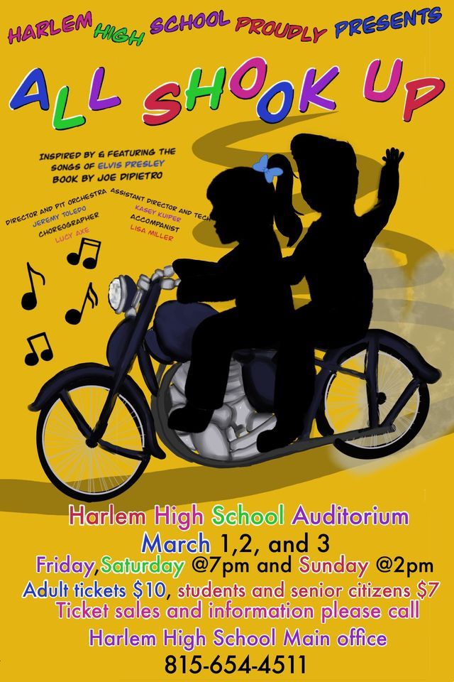 HHS Proudly Presents: All Shook Up, Harlem High School, Machesney Park ...