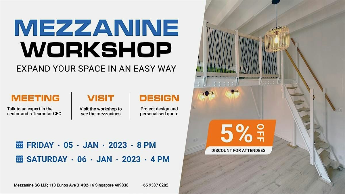 Mezzanine Workshop: Double your space in an easy way, Gordon Industrial ...