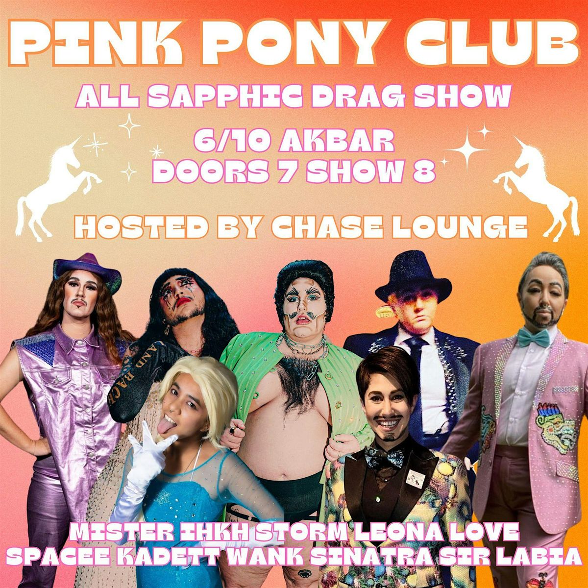 LESBIAN PRIDE DRAG SHOW, Akbar, Los Angeles, 10 June 2024 | AllEvents.in