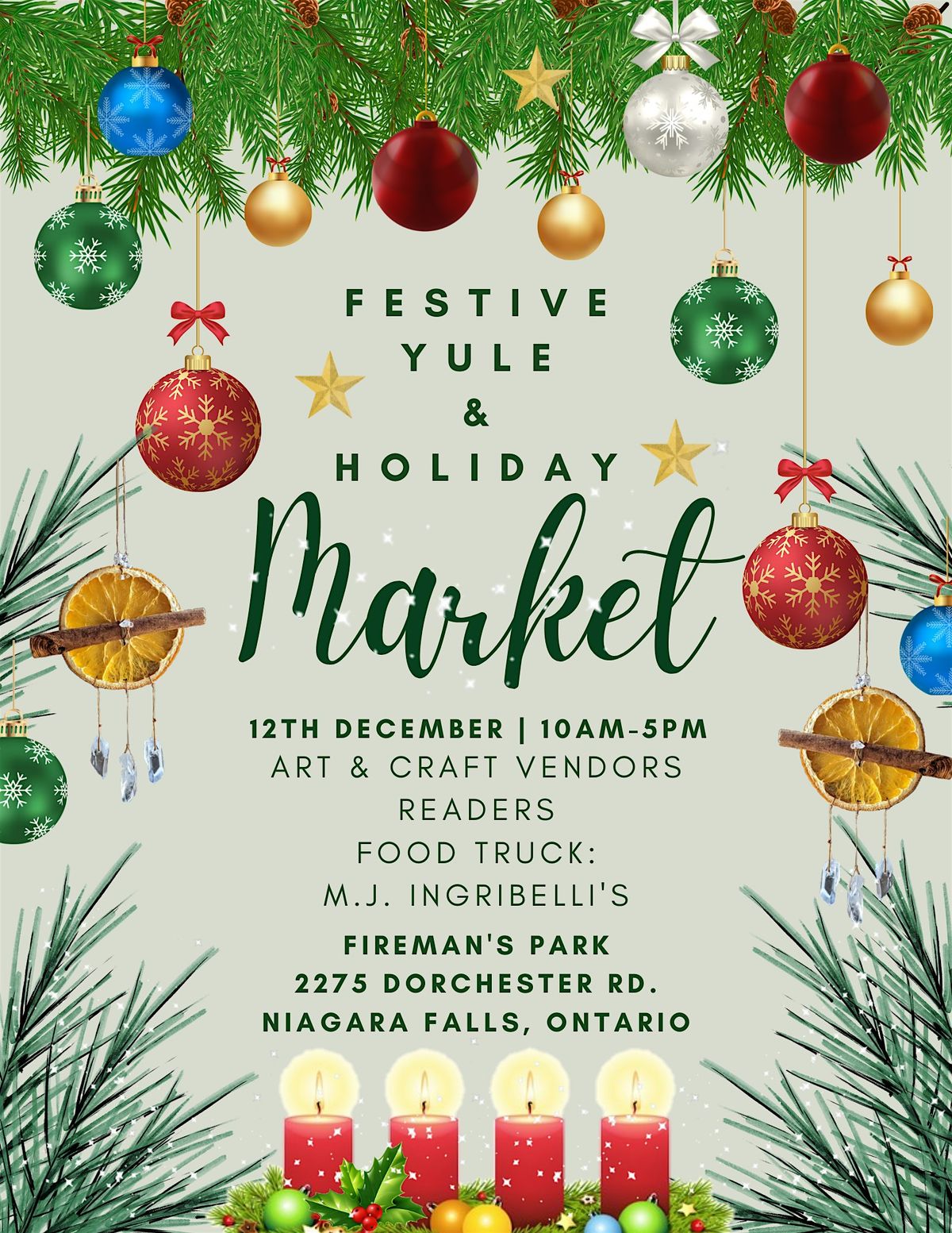 Niagara Yule and Holiday Vendor Fair, Firemen's Park, Niagara Falls, 12 ...