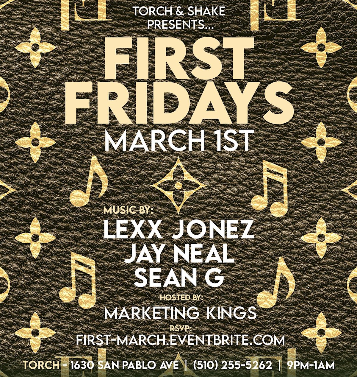 First Fridays at Torch, Torch Lounge, Oakland, 1 March to 2 March ...