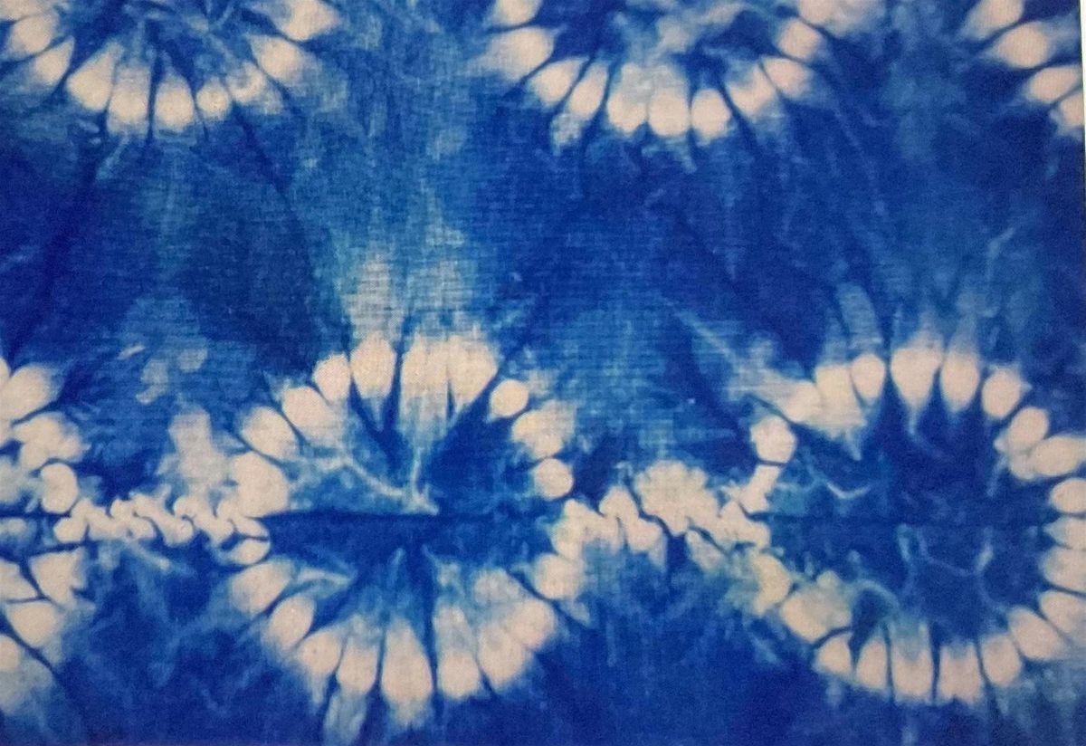 Shibori Workshop -stitching and dyeing using Indigo with Liz and Helen ...