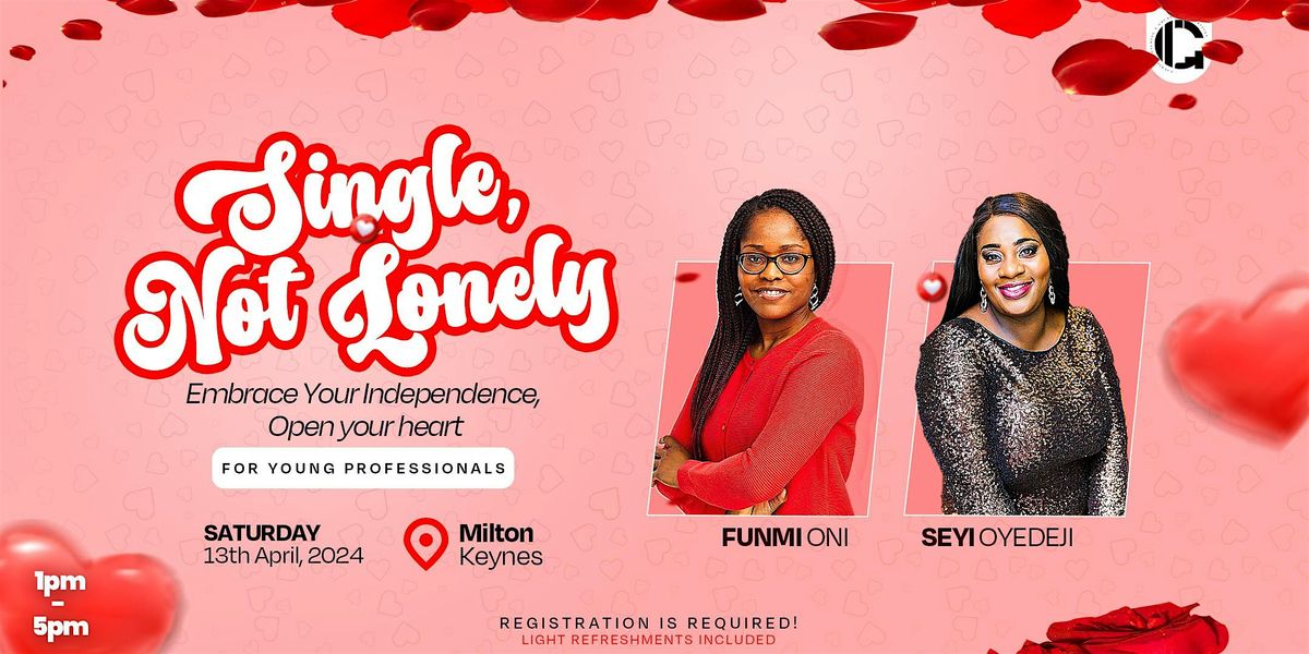 Single but not Lonely, Milton Keynes, 13 April 2024 | AllEvents